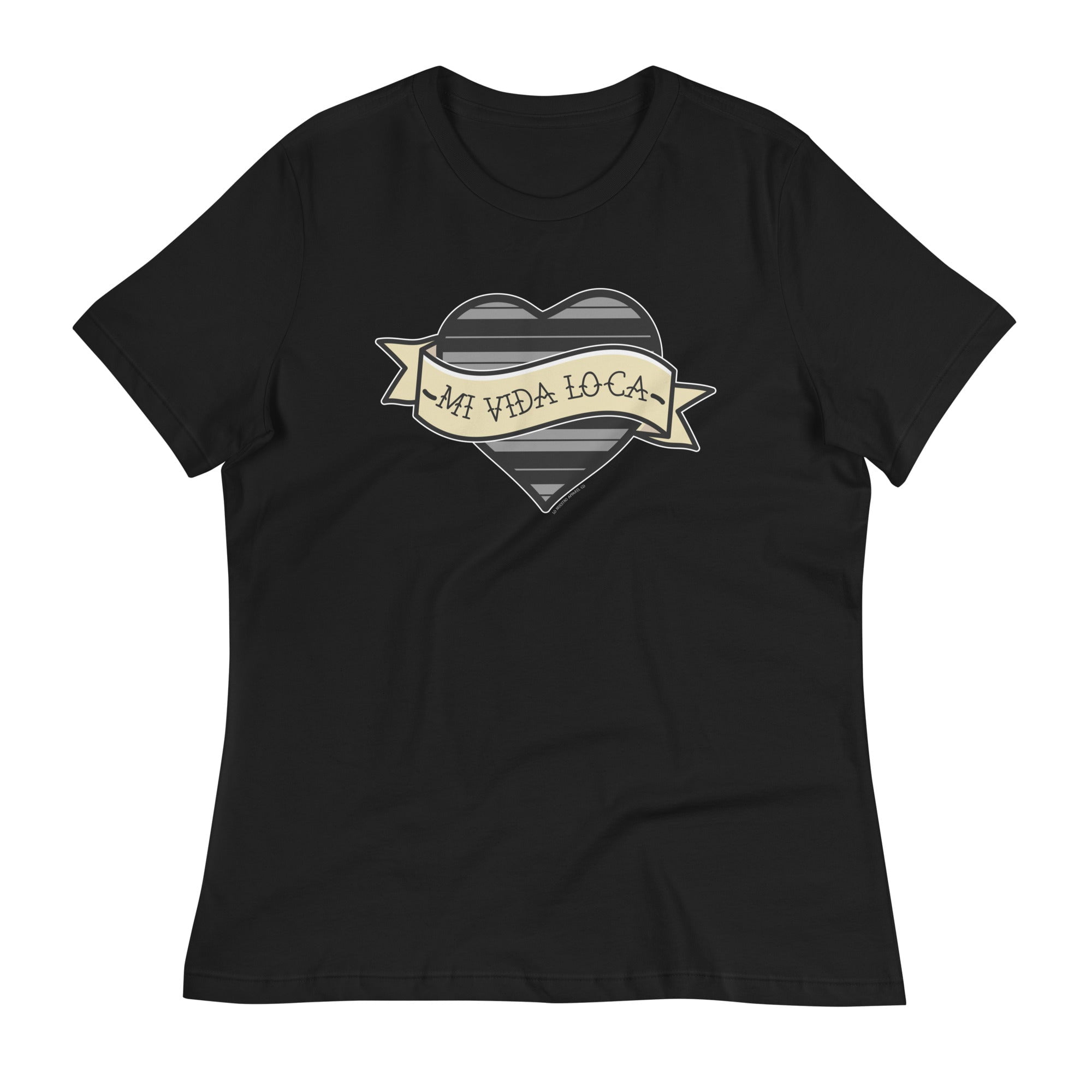 Mi Vida Loca Chola Heart T-Shirt – Chicana Style & Lowrider Culture Tee ...