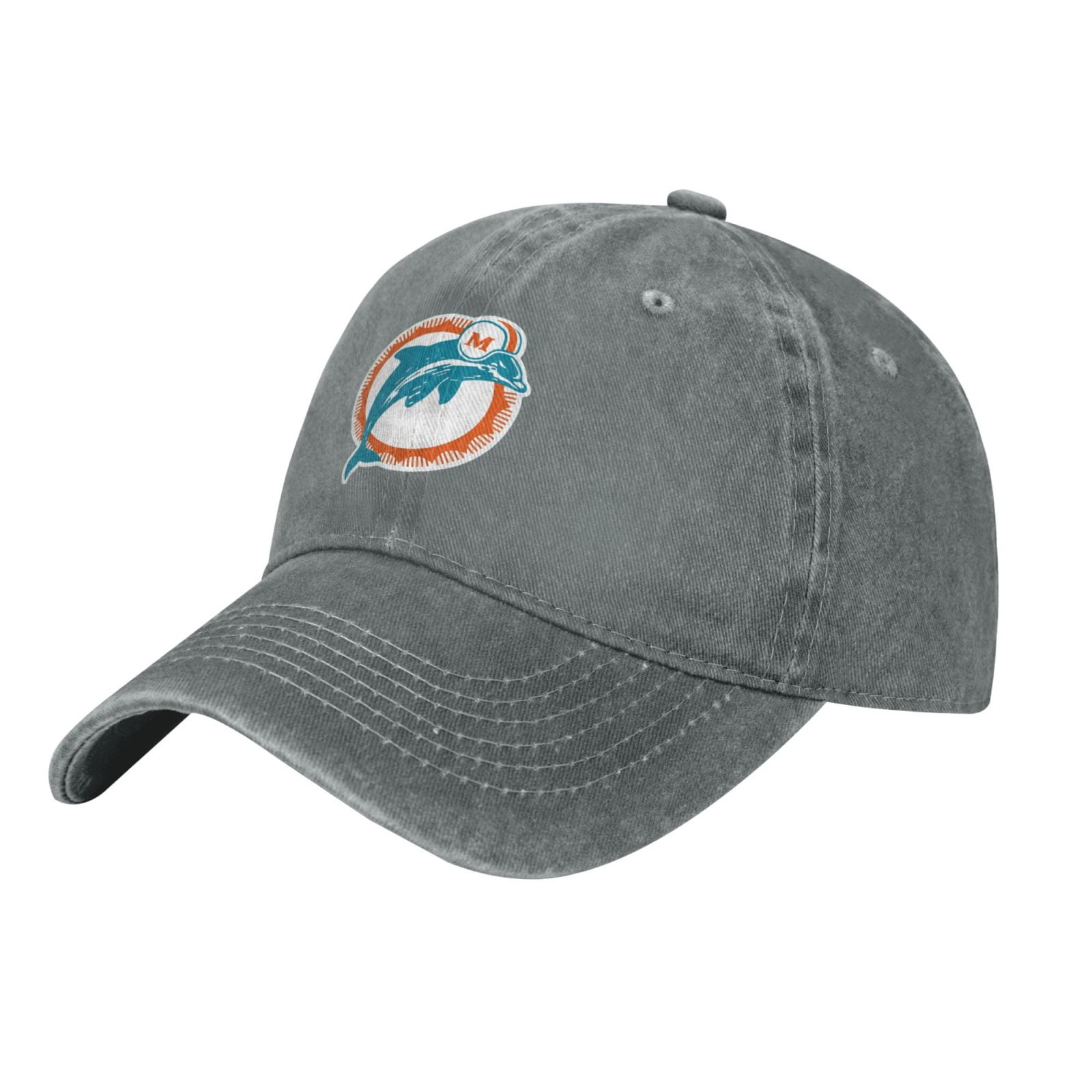 Mi_ami Do_lphins Vintage Washed Distressed Baseball Cap Golf Dad Hat ...