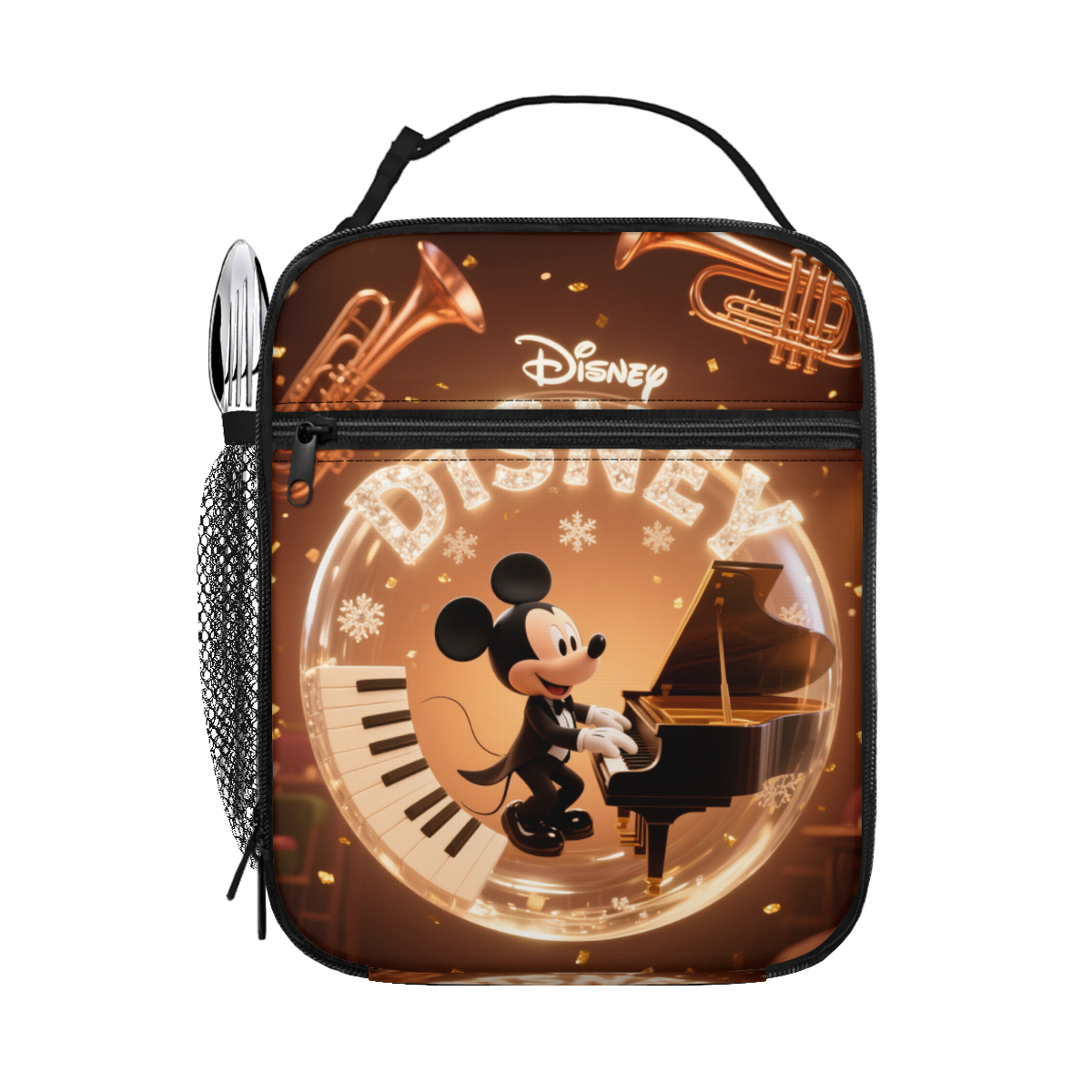 Mi×ckey Mouse Lunch Bag Insulated Lunch Box Unisex Reusable Lunchbox ...