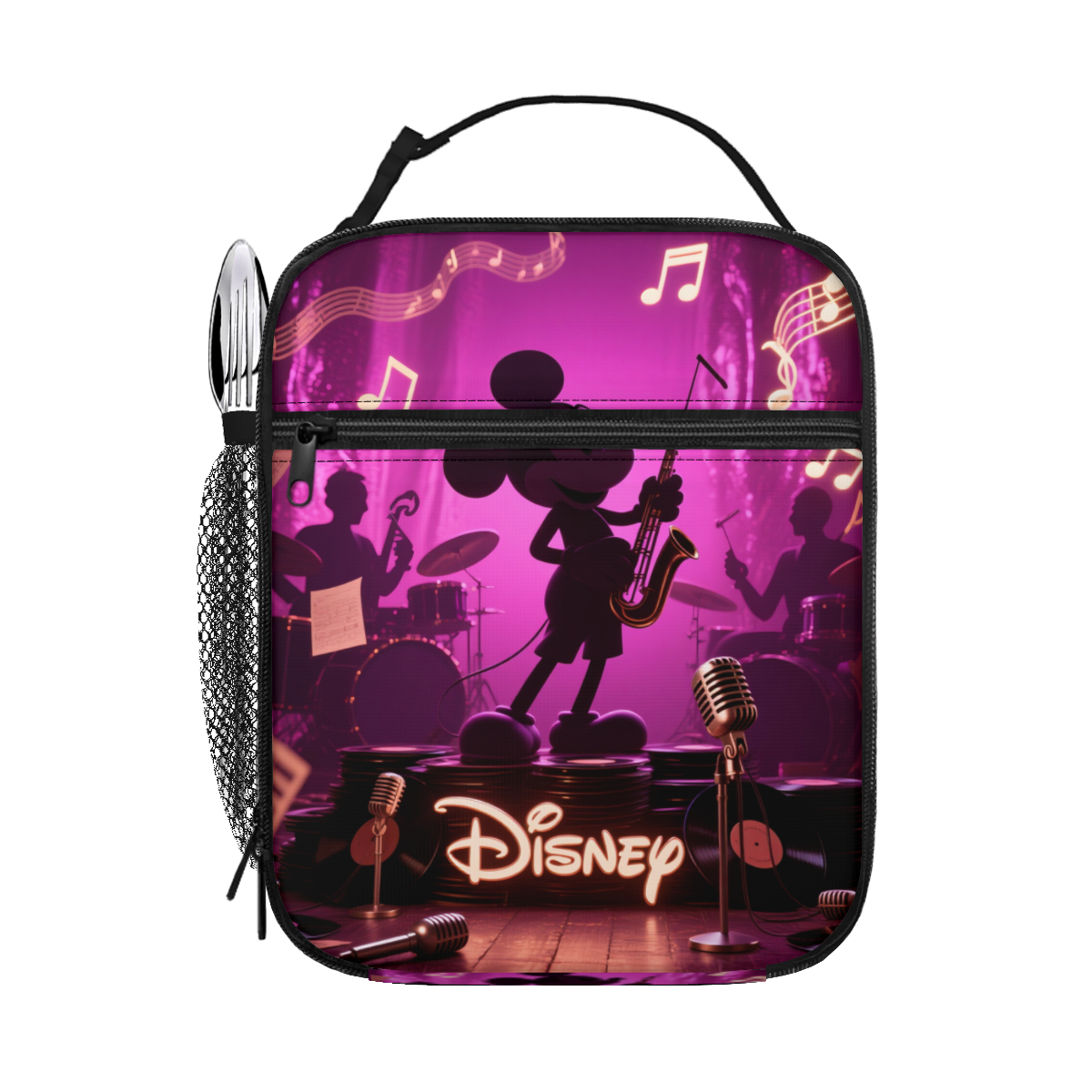 Mi×ckey Mouse Lunch Bag Insulated Lunch Box Unisex Reusable Lunchbox ...