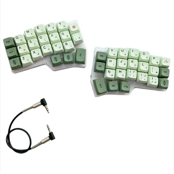 MiFuny CORNE V4 Split Keyboard Kit Collocation Japanese Keycap Wired ...
