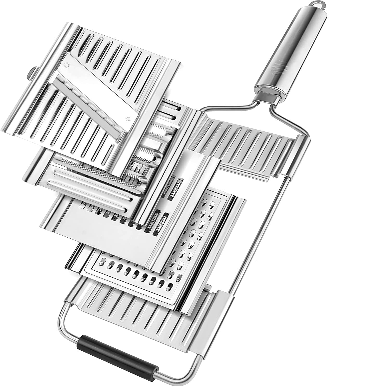 MiHerom Handheld Food Grater Professional Zester Slicing Set with 4 ...