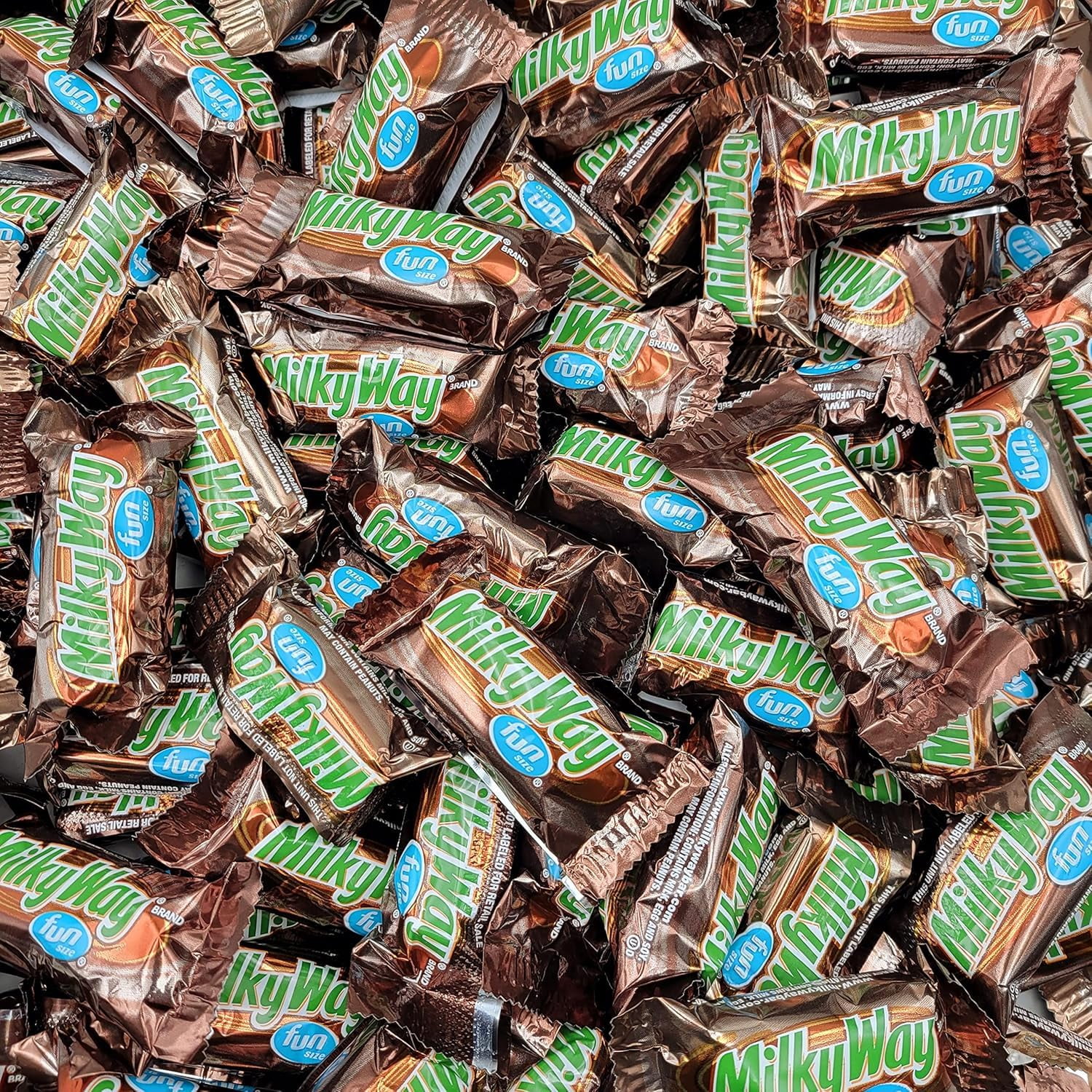 MiIky Way Chocolate Candy AIF9 with Caramel & Nougat - 2LB Bulk Bag ...