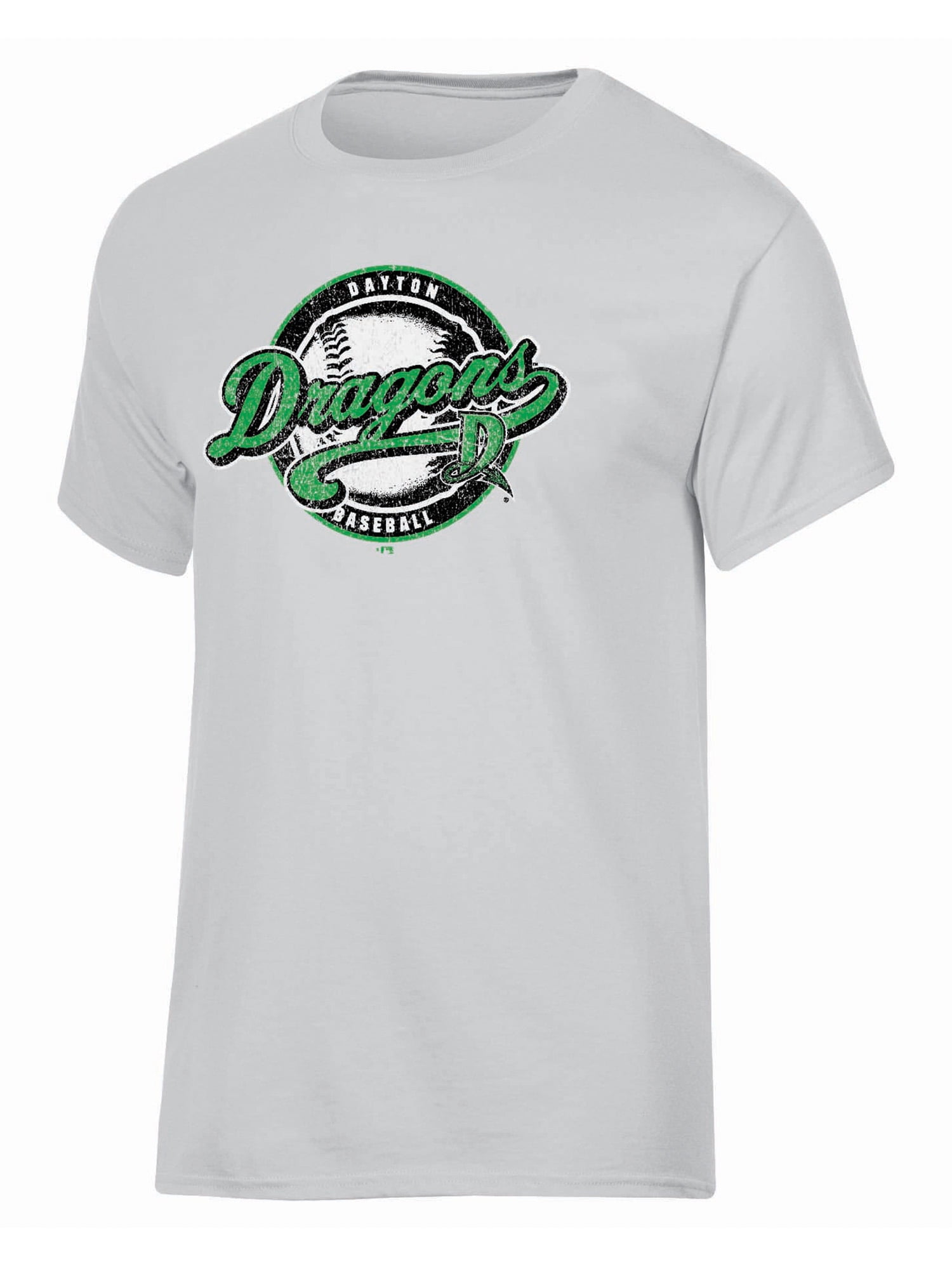MiLB Dayton Dragons Mens Cotton Crew Short Sleeve Tee - Walmart.com