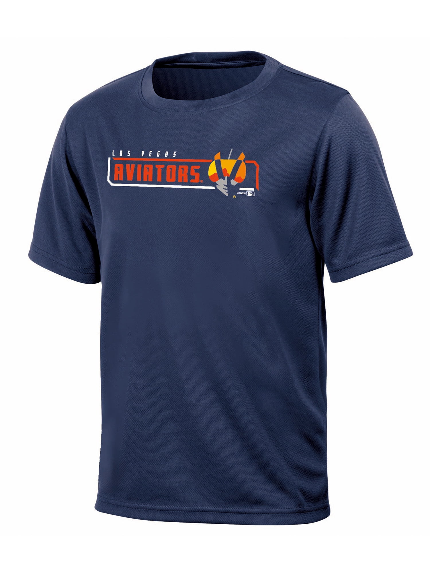 MiLB Las Vegas Aviators Boys Short Sleeve Athletic Fit Crew Neck Impact ...