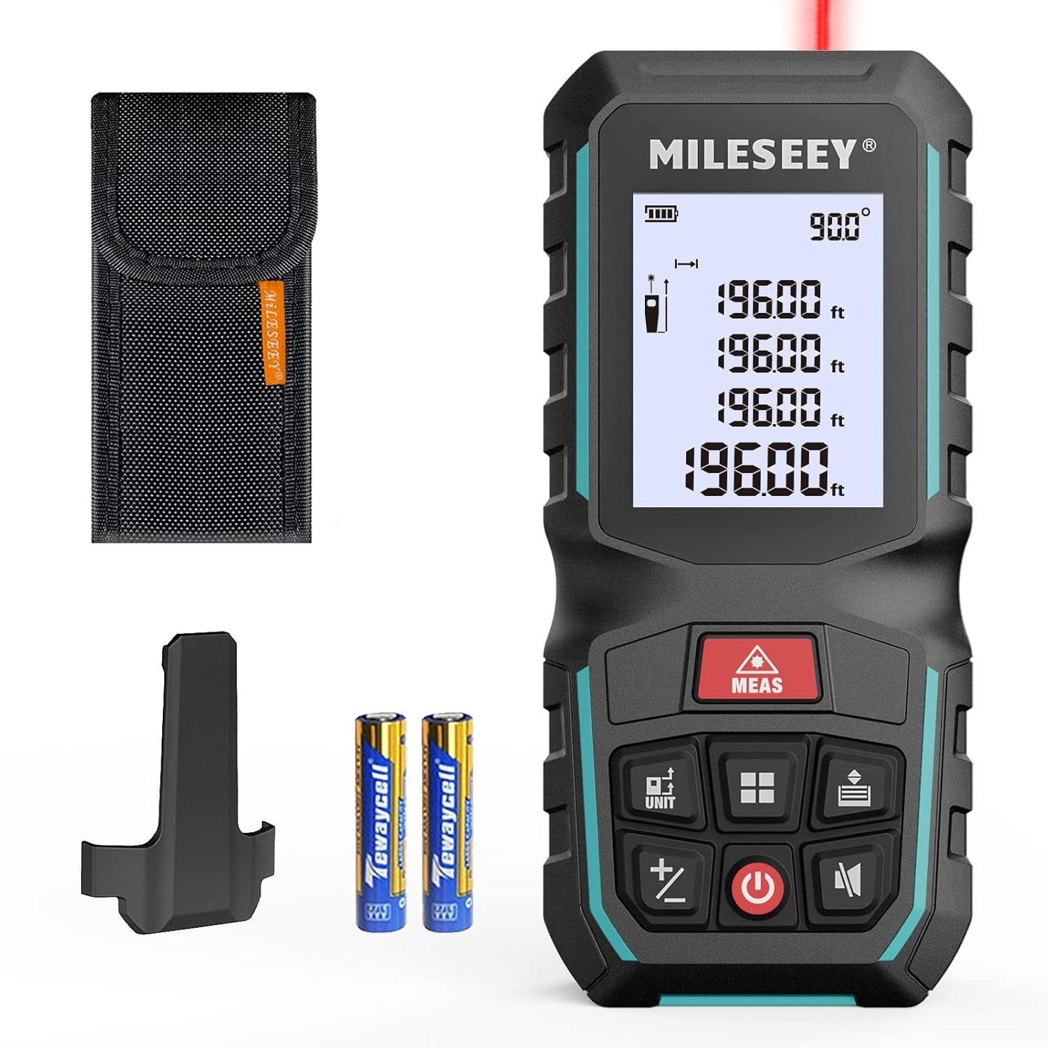 MiLESEEY G2 Laser Measurement Tool 330FT FtinMFtin with Angle Sensor ...