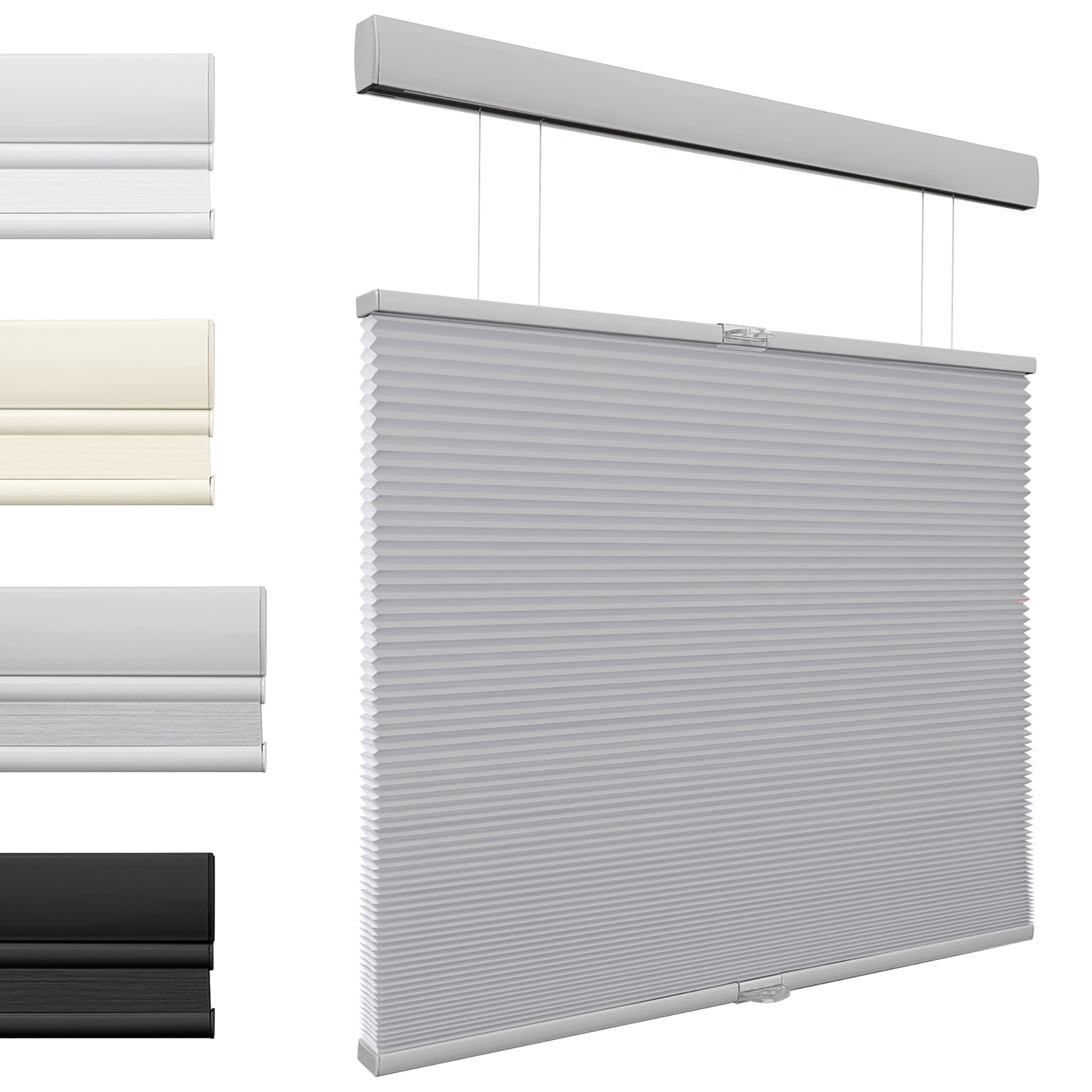 MiLin Top Down Bottom Up Cordless Cellular Shades Color-Matched ...