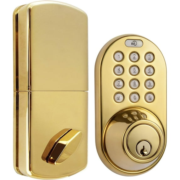 MiLocks Keyless Entry Door Lock, Electronic Keypad Deadbolt Lock ...