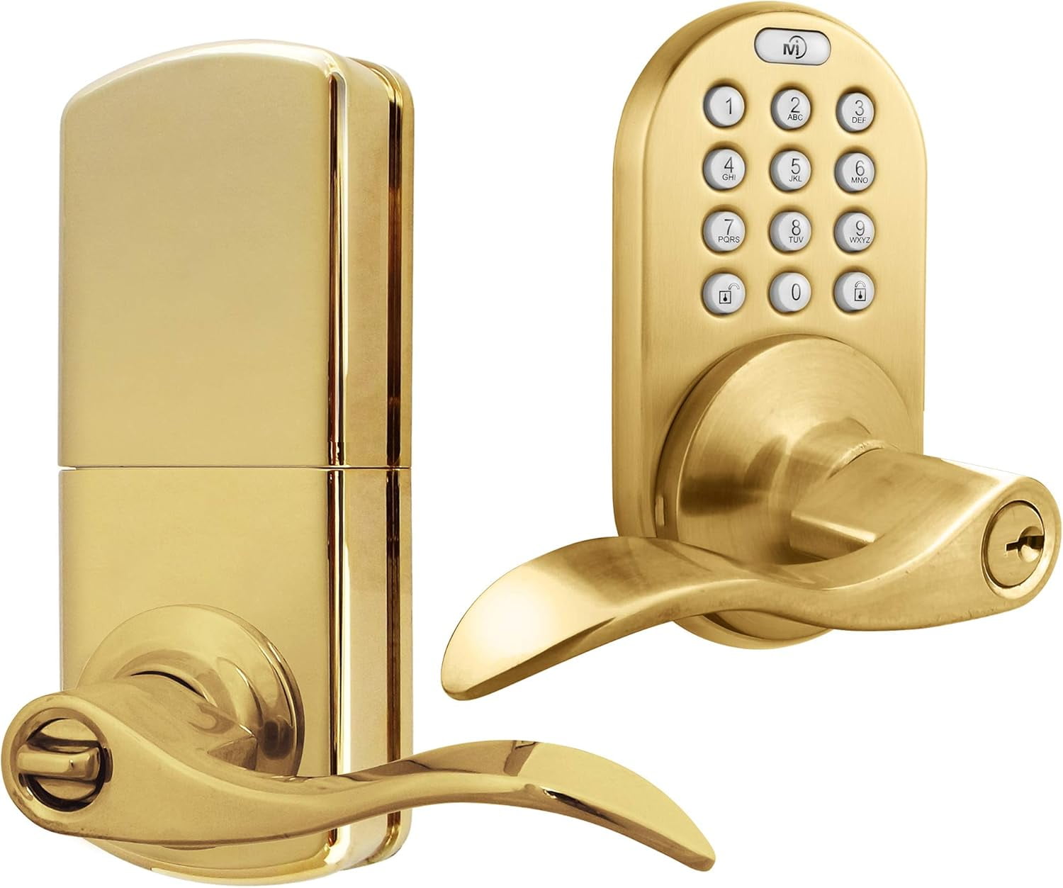 MiLocks Keyless Entry Door Lock, Electronic Keypad Door Lock with ...