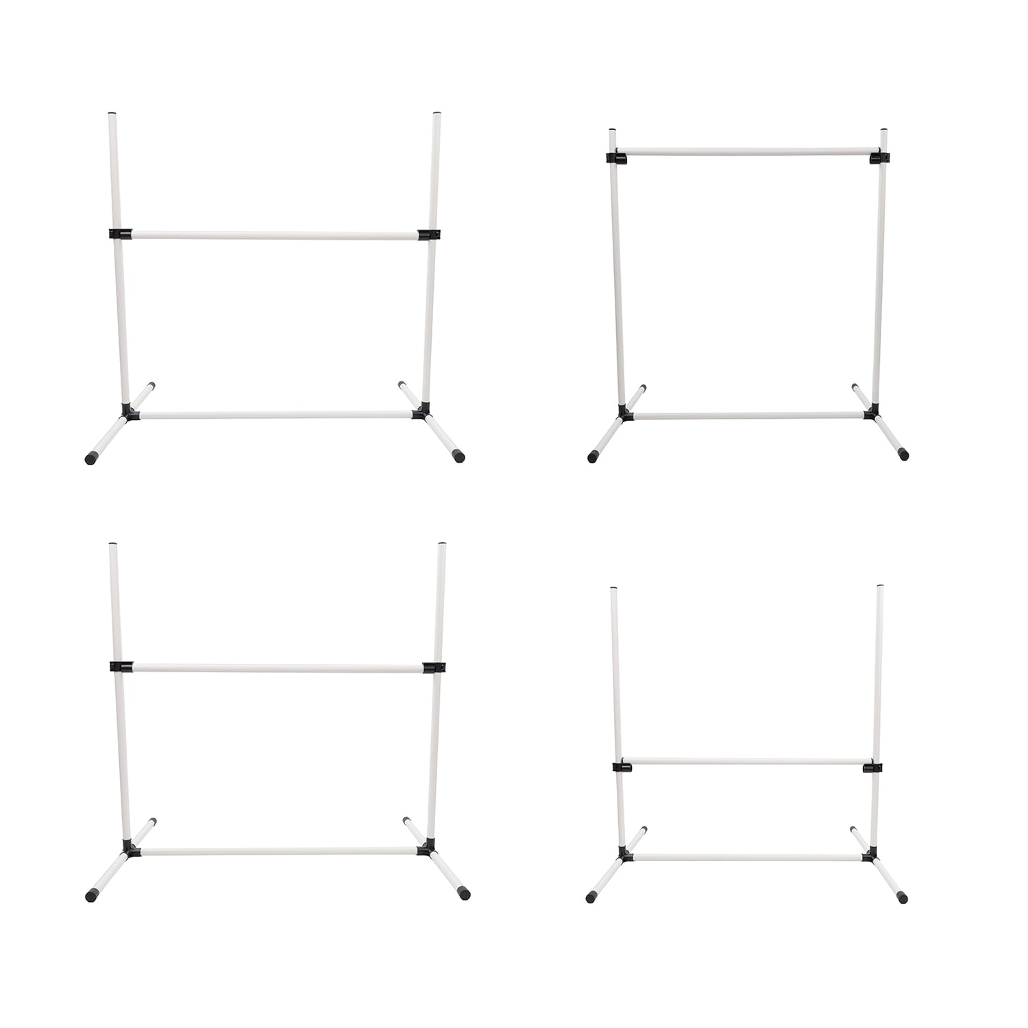 MiMu Agility Jump Bars - 4 Pack Exercise Hurdles Backyard Dog Agility ...