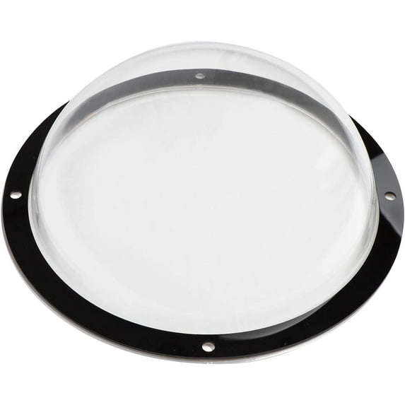 MiMu Dog Fence Window - 12.4IN Acrylic Dome Clear Dome Pet Window, 1pk ...