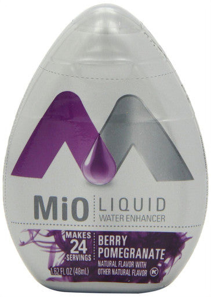 MiO Berry Pomegranate Drink Enhancer, Liquid Water, 48mL/1.6 oz., 12pk, Imported from Canada ...