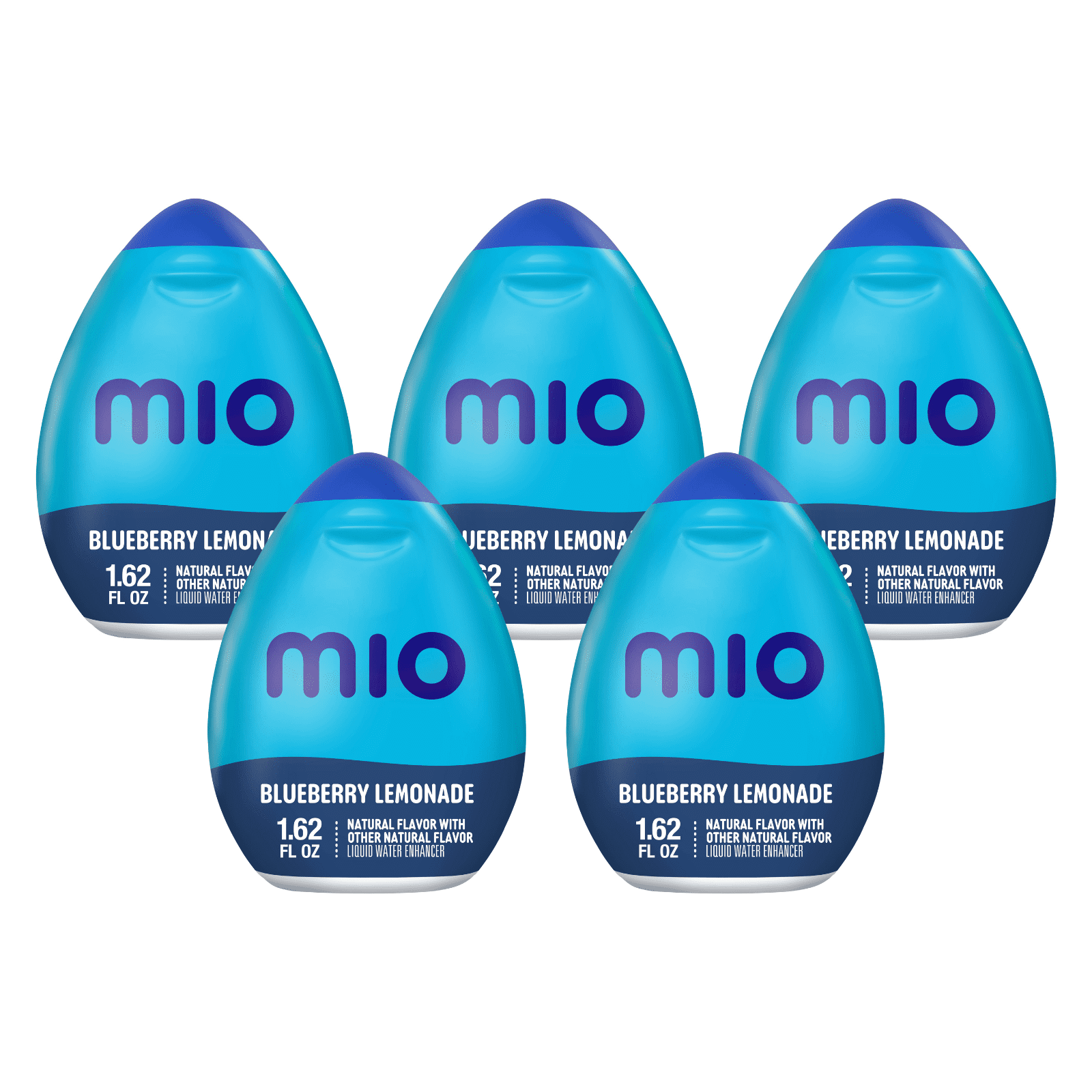 MiO Blueberry Lemonade Liquid Water Enhancer, 1.62 fl oz Bottle, Pack ...