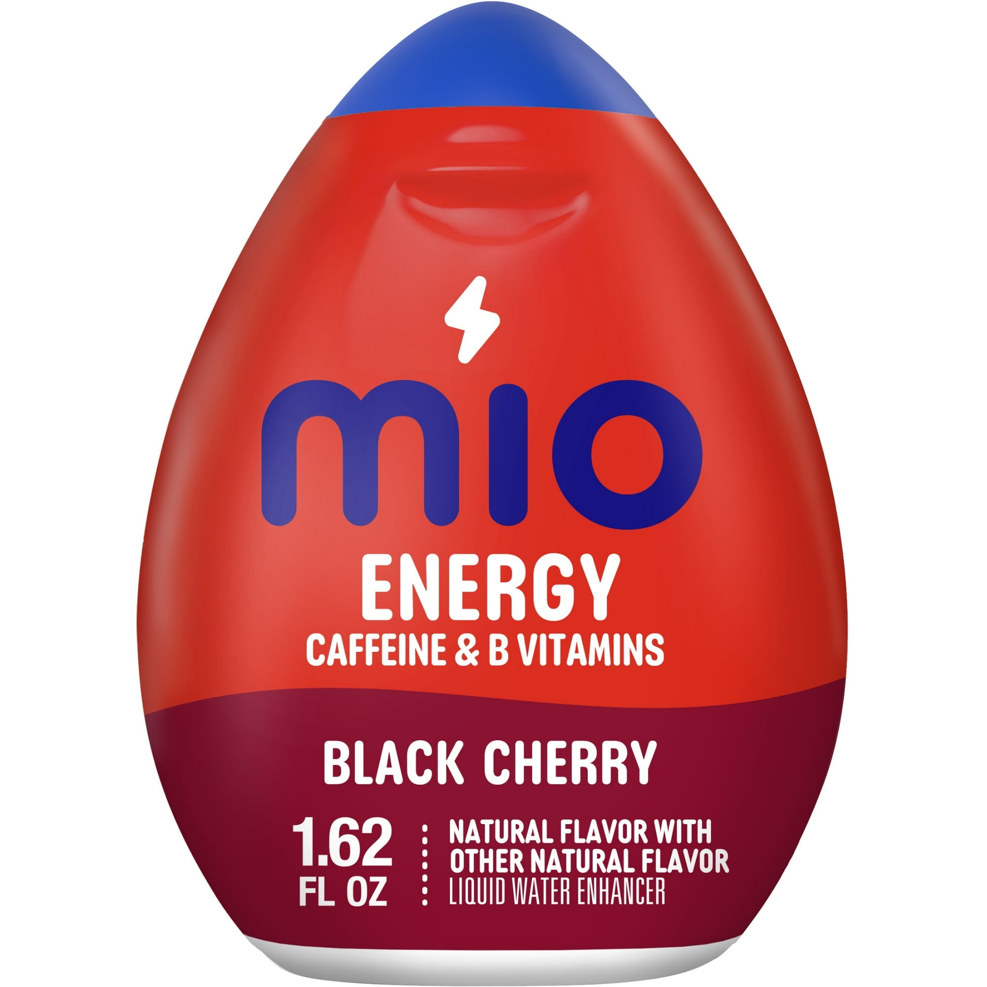 MiO Energy Black Cherry Sugar Free Water Enhancer, 1.62 fl oz Bottle ...