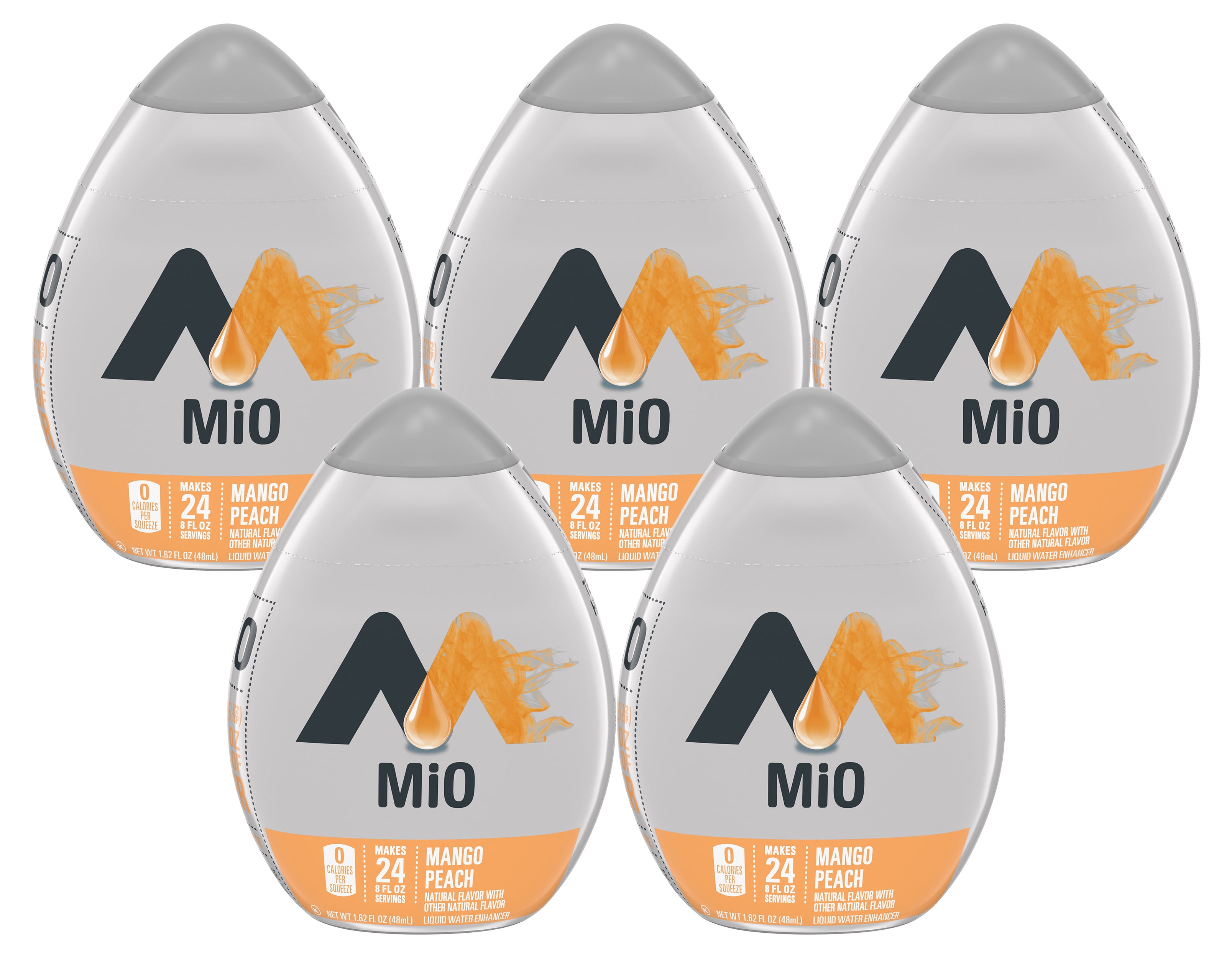 MiO Mango Peach Liquid Drink Water Enhancer, Caffeine Free, 1.62 fl oz ...