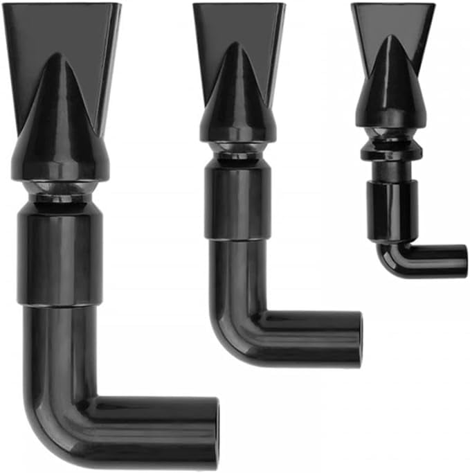 MiOYOOW 3PCS Aquarium Pump Duckbill Nozzle, 360° Adjustable Water ...