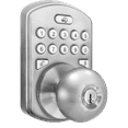 MiProducts MiLocks Keyless Entry Door Knob Lock with Electronic Digital ...