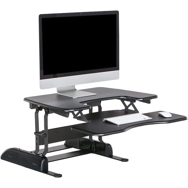 MiSHOP Pro Plus 30 - Height Adjustable Standing Desk Converter for Home ...