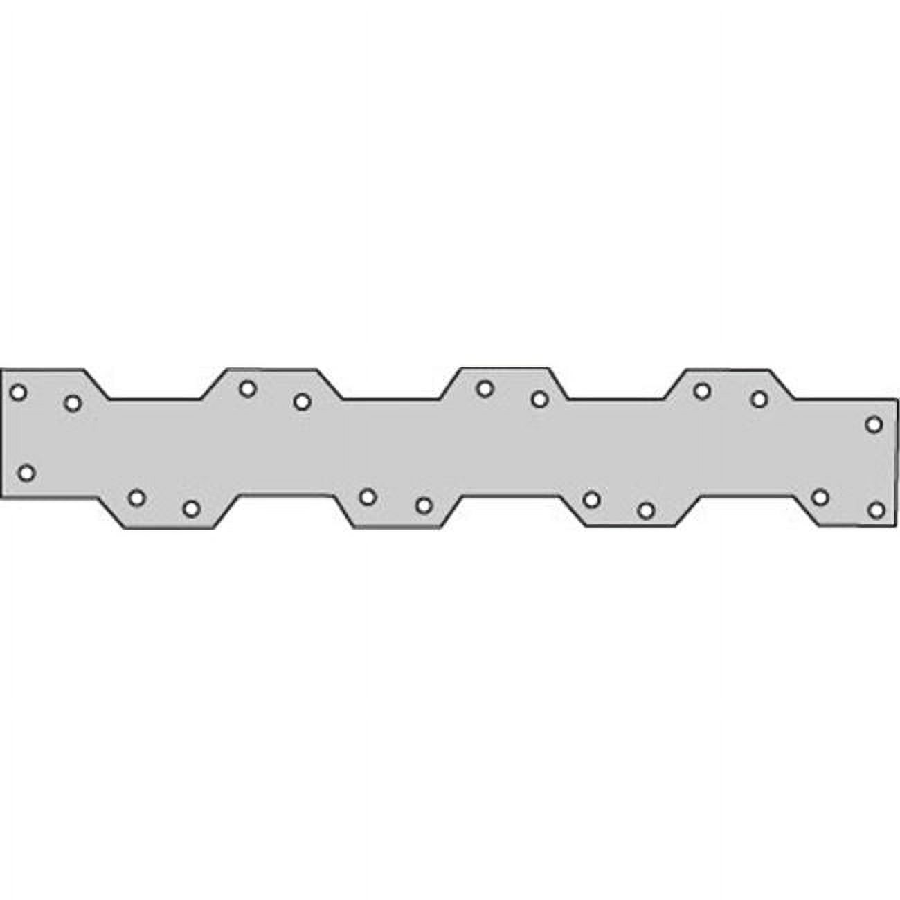 5024825 STRAP GALV STL 20GAUG MiTek 1.75 in. W 20 Ga. Galvanized Steel ...