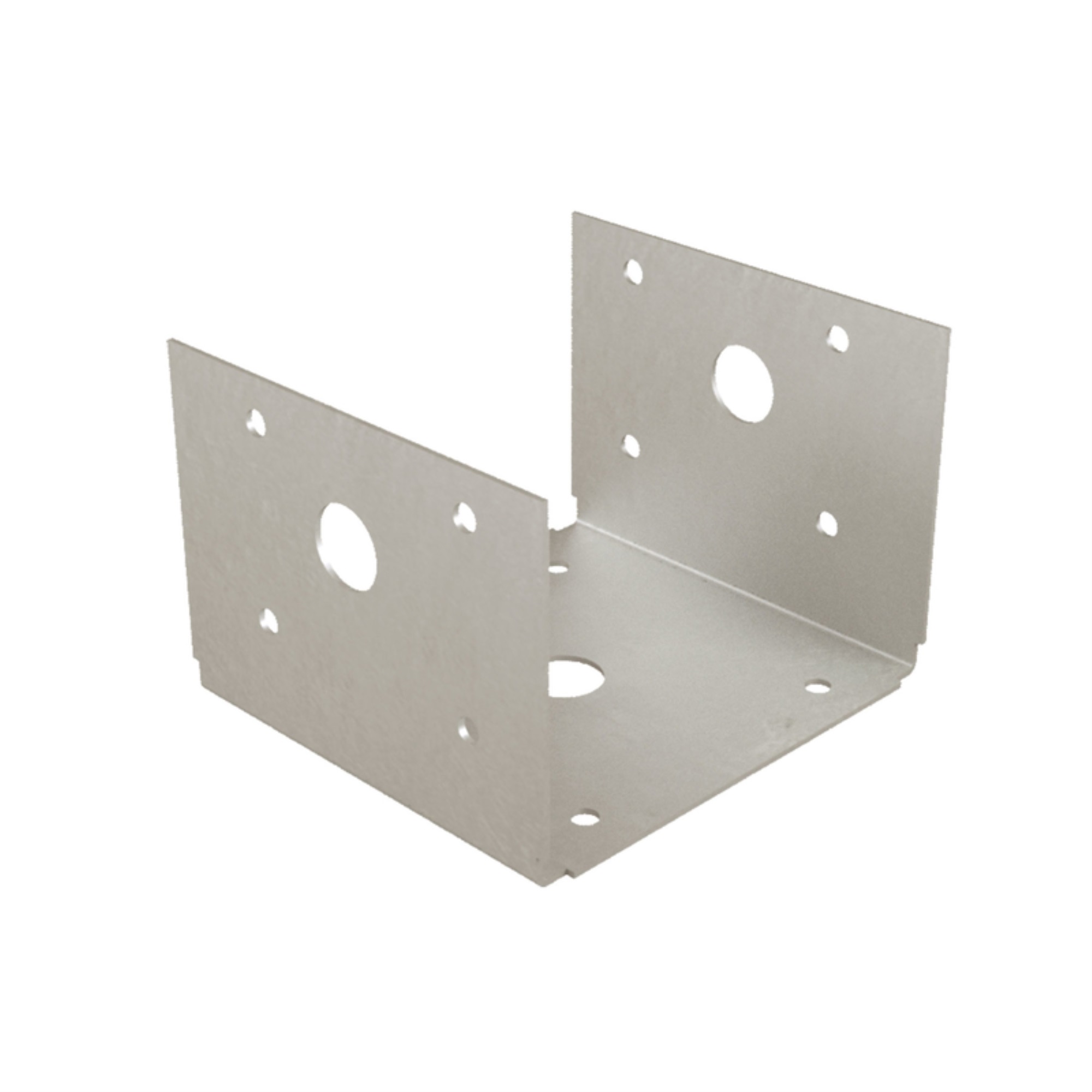 MiTek 3.56 in. W 18 Ga. Steel Post Anchor - Walmart.com