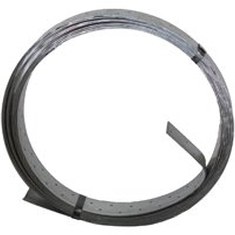 MiTek CMST14 Coiled Strap, 52-1/2 ft L, 3 in W, Die-Cast Zamak ...