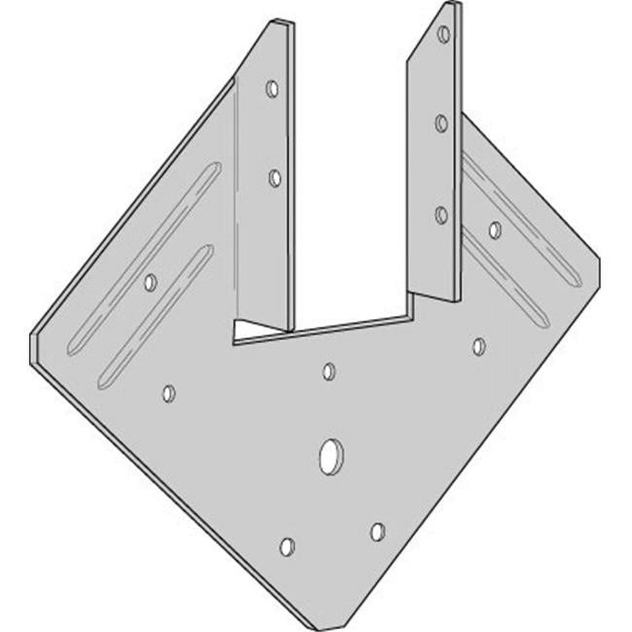 MiTek RT15 Double Hurricane Tie, 530 lb Weight Capacity, Steel, G30 ...