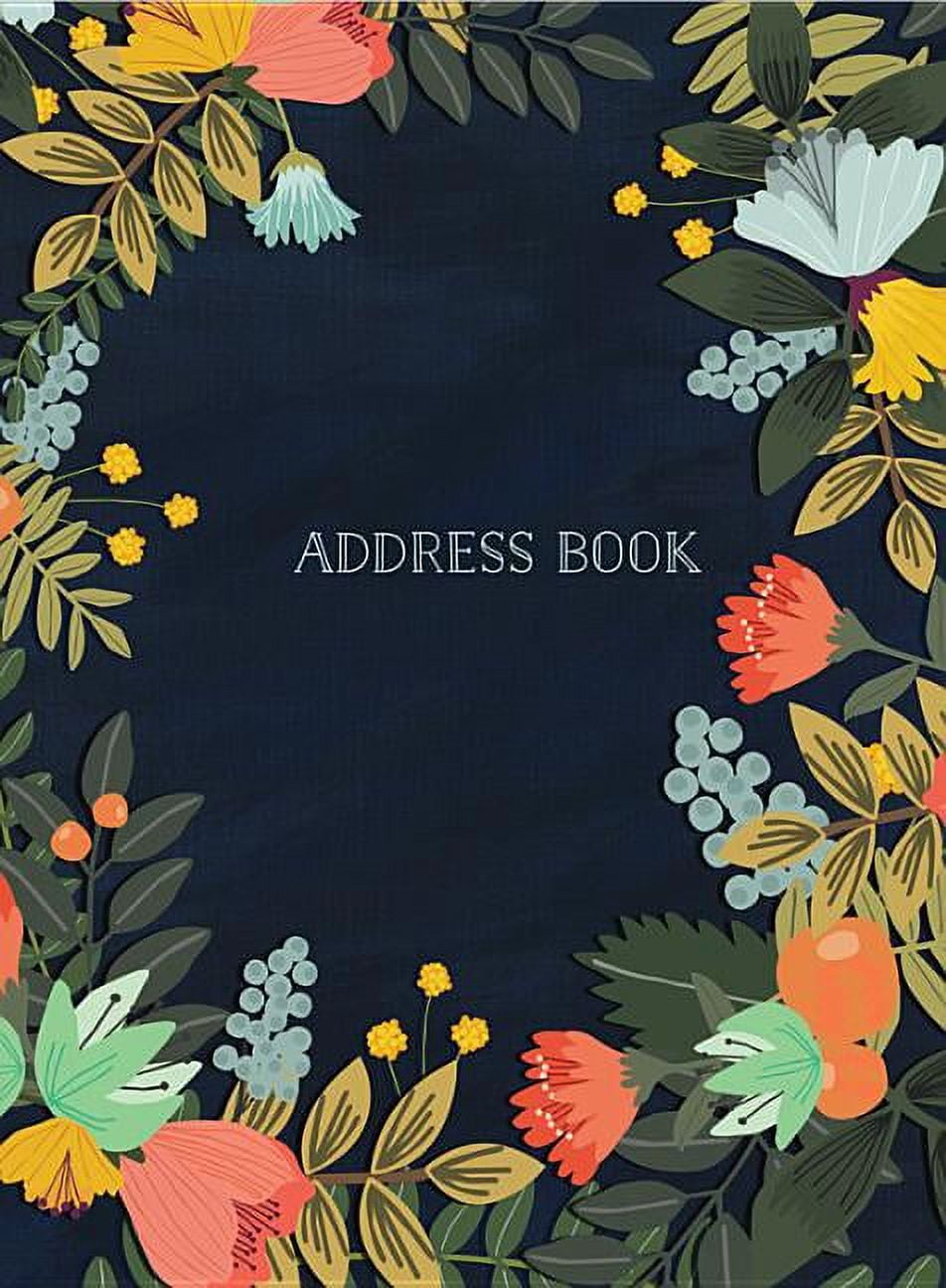 Mia Charro: Modern Floral Address Book, Book 1 (Pocket Edition ...