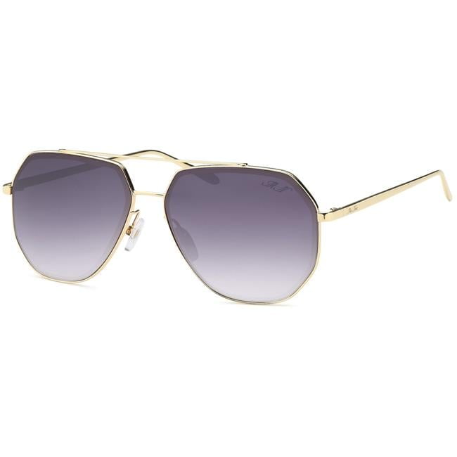 Mia Nova MN - 134S Premium Aviator Sunglasses, Black - Walmart.com