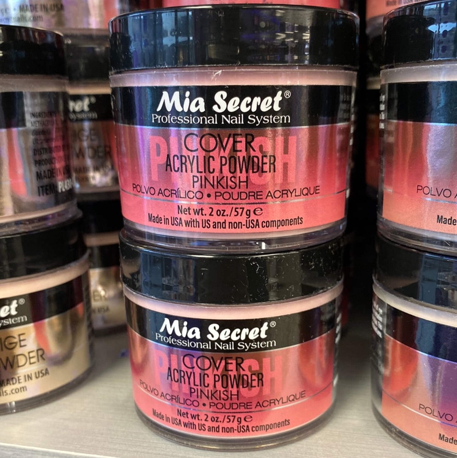 Mia Secret Acrylic Cover Powder - Pinkish - Walmart.com
