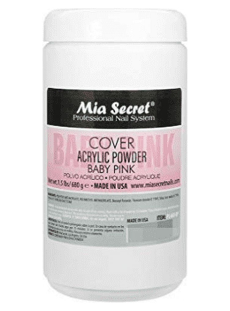 Mia Secret Acrylic Powder Cover Baby Pink 1.5 lbs - Walmart.com