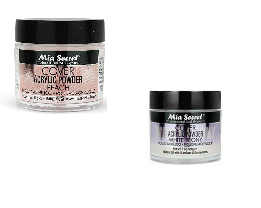 Mia Secret - COVER (WHITE PEONY + PEACH) 1 oz - Walmart.com