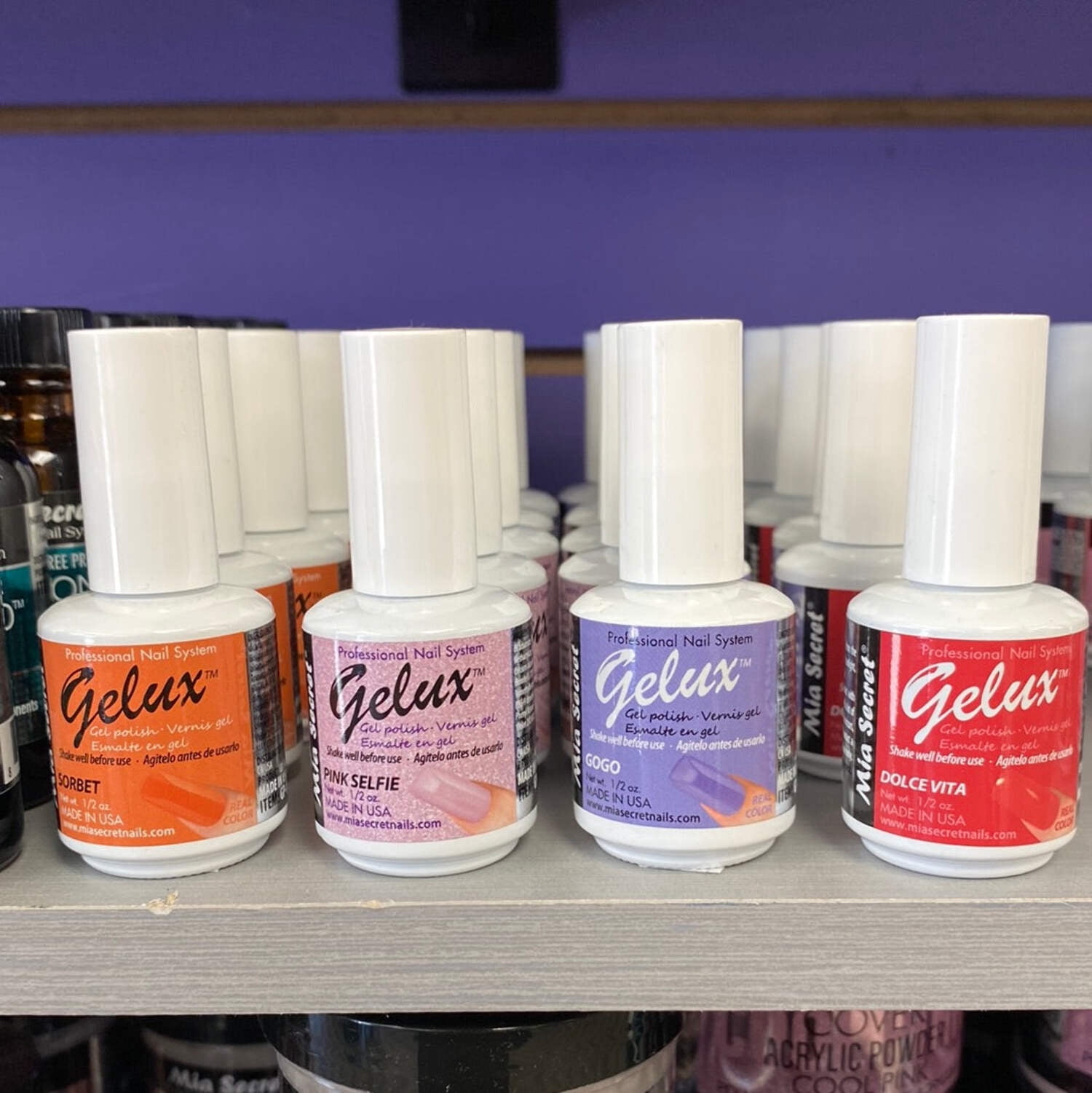 Mia Secret Gelux Gel Paint 0.5 Oz - Walmart.com