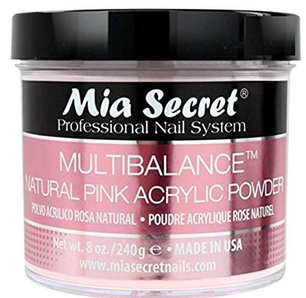 Mia Secret, Multibalance Natural Pink Acrylic Nail Powder 8oz - Walmart.com