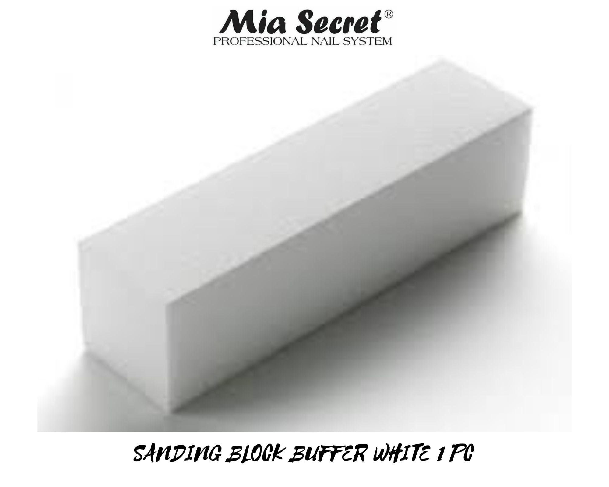 Mia Secret - SANDING BLOCK BUFFER WHITE (SB-WH) - Walmart.com