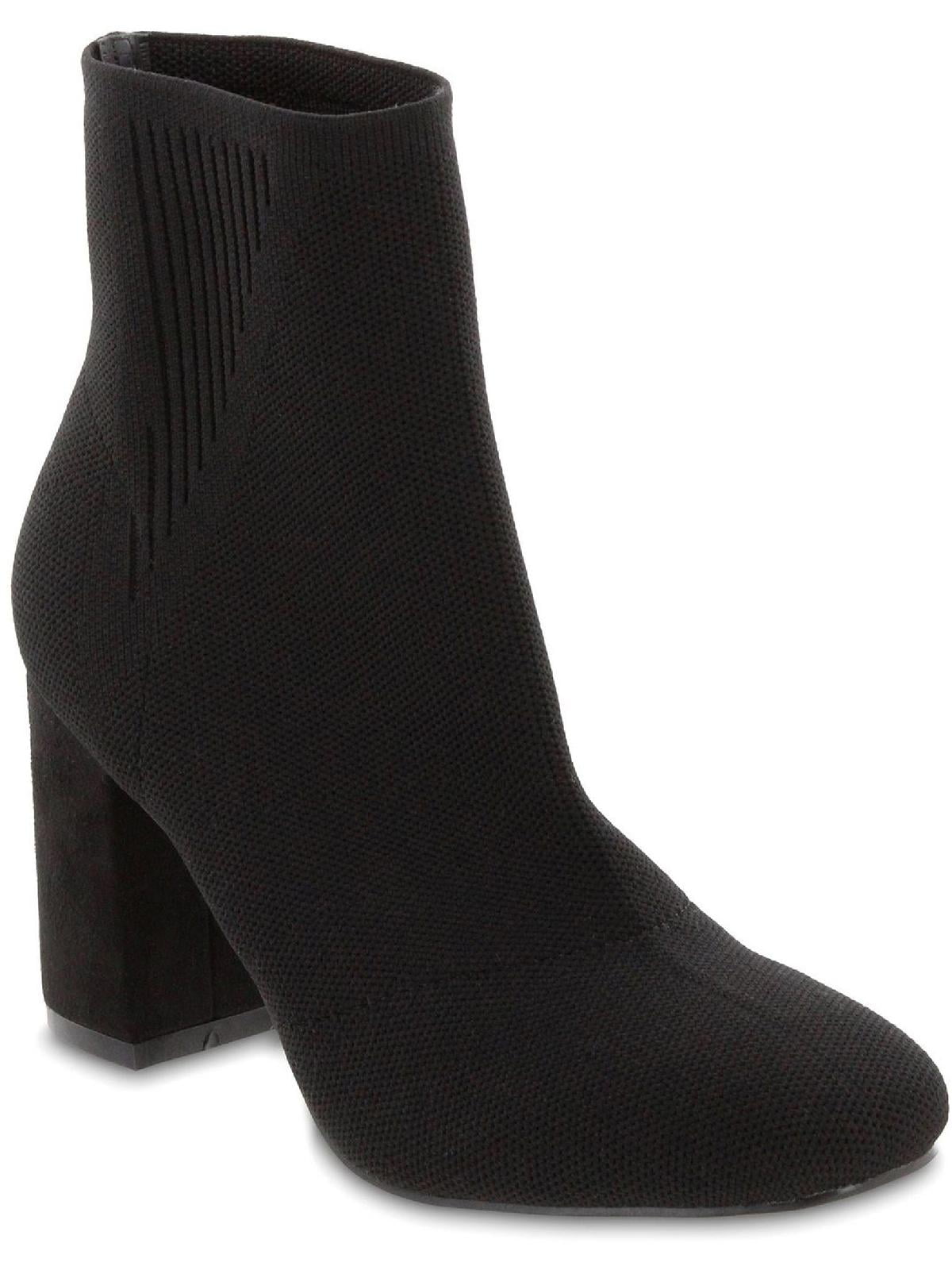Mia Womens Braxton Knit Pull On Booties - Walmart.com
