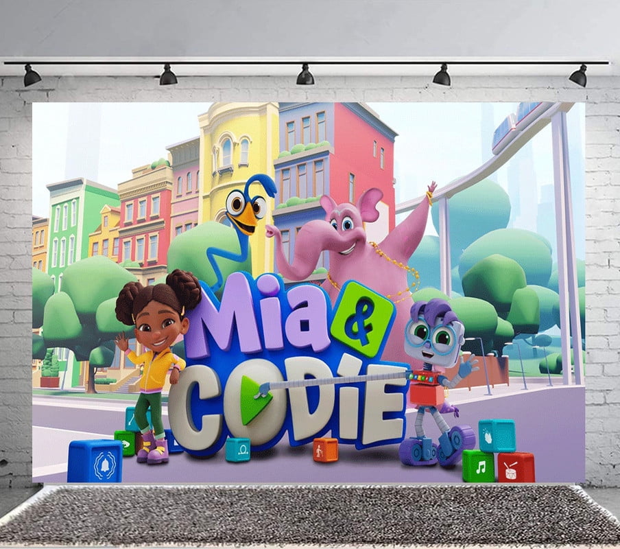 Mia and Codie Backdrop Banner Party Supplies Poster Movie Theme ...