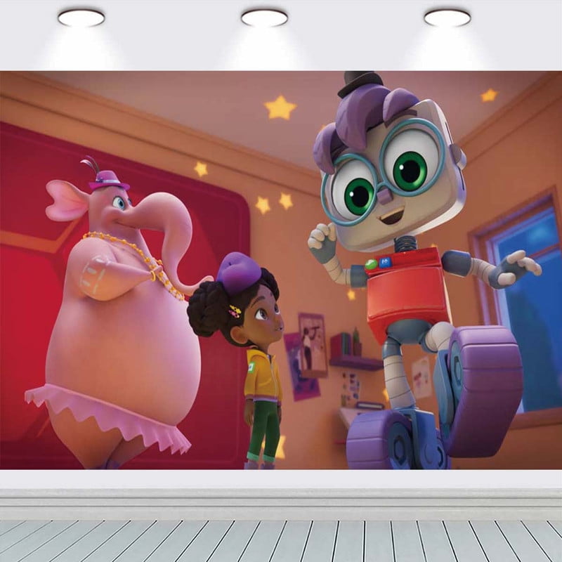 Mia and Codie Party Supplies Backdrop Banner Poster Birthday ...