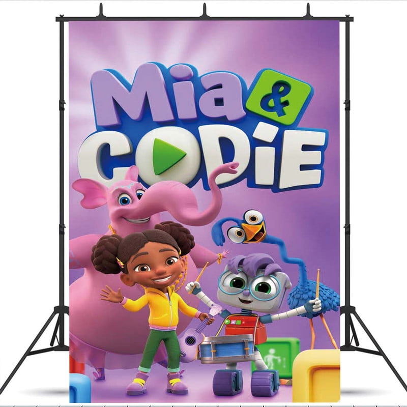 Mia and Codie Taspestry Wall Decor Backdrop Banner Party Supplies ...