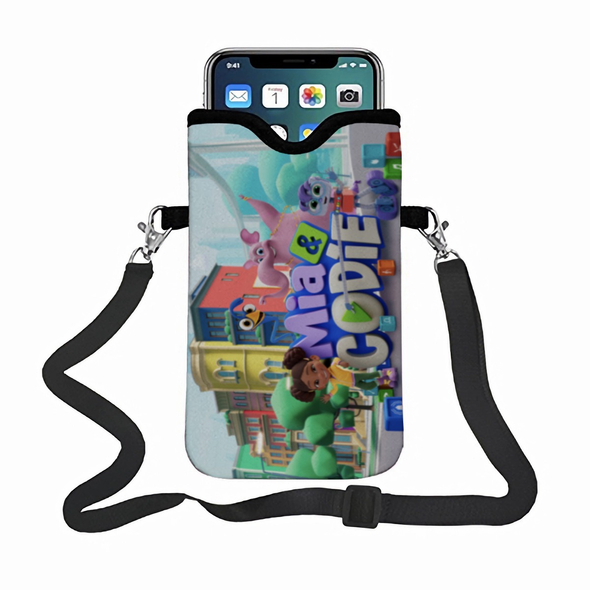 Mia and Codie phone bag, featuring an adjustable strap small satchel ...