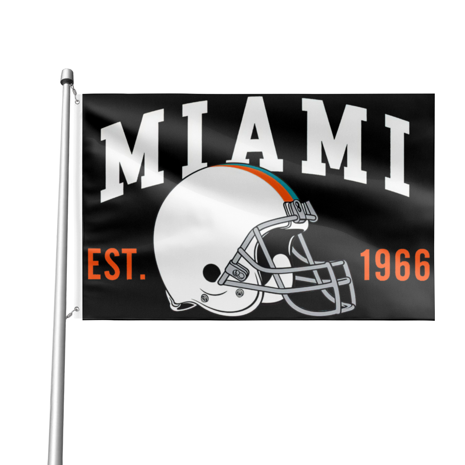Mia_mi_Dol_phins double-sided3x5foot flag background hanging outdoor ...