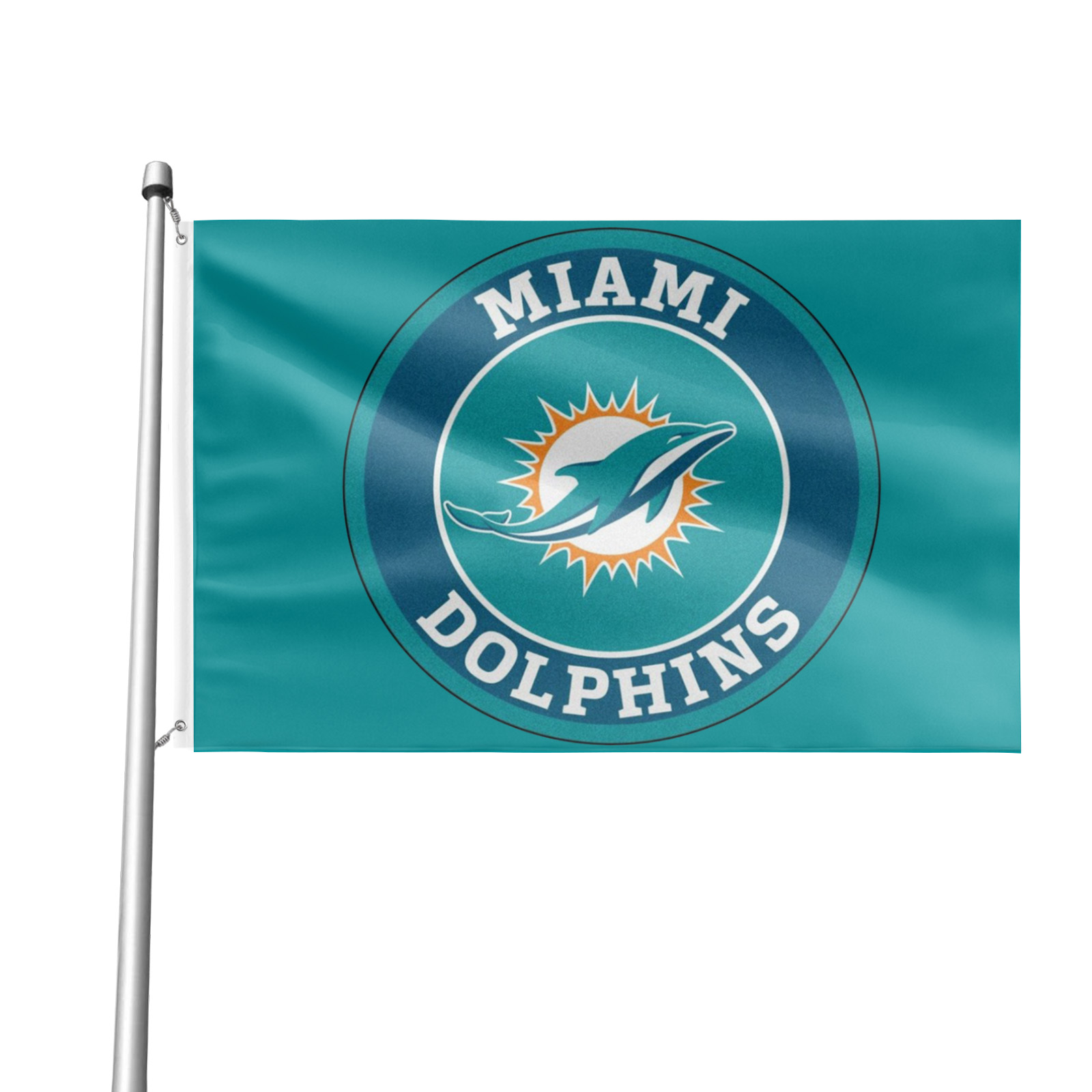 Mia_mi_Dol_phins double-sided3x5foot flag background hanging outdoor ...
