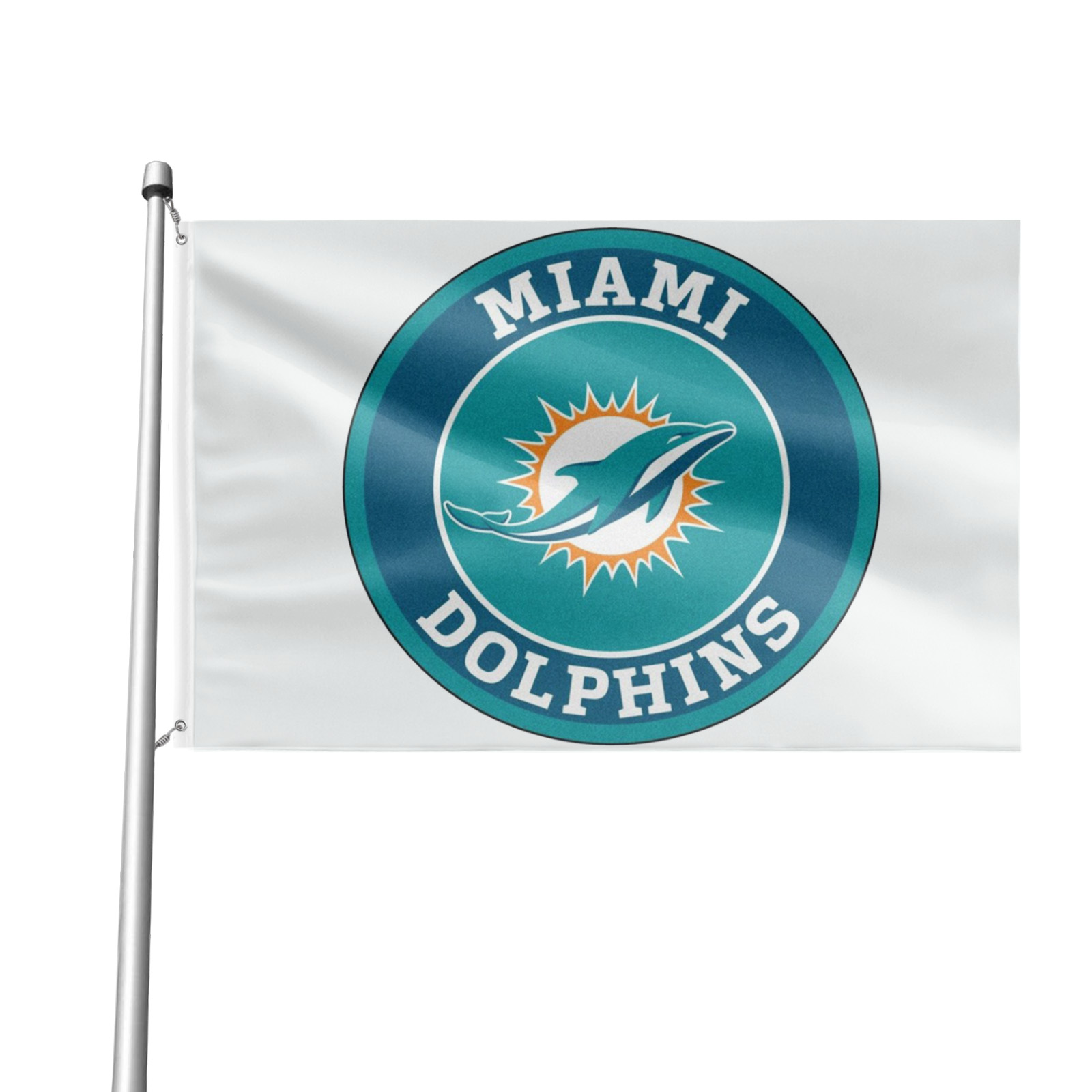Mia_mi_Dol_phins double-sided3x5foot flag background hanging outdoor ...