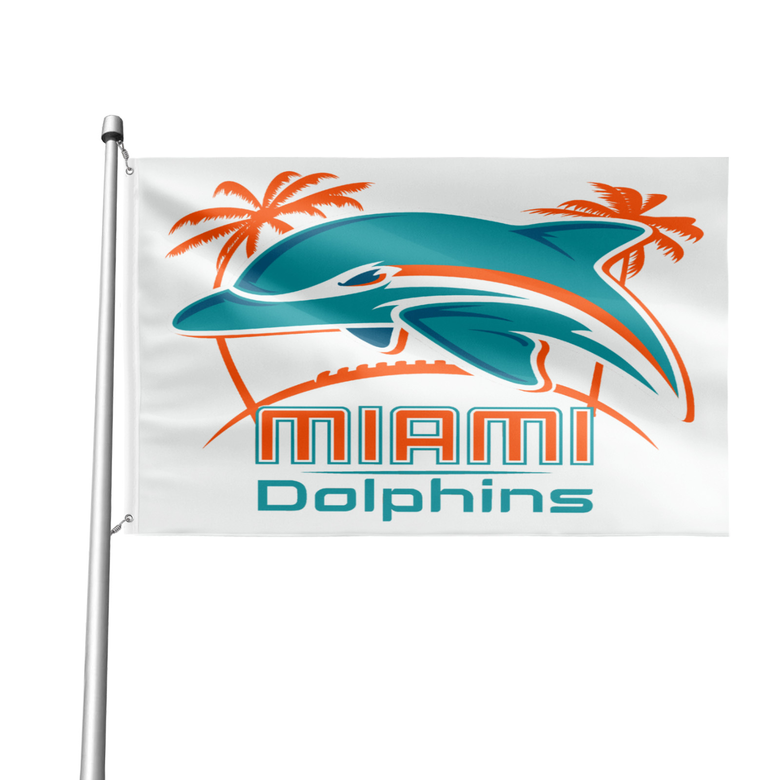 Mia_mi_Dol_phins double-sided3x5foot flag background hanging outdoor ...