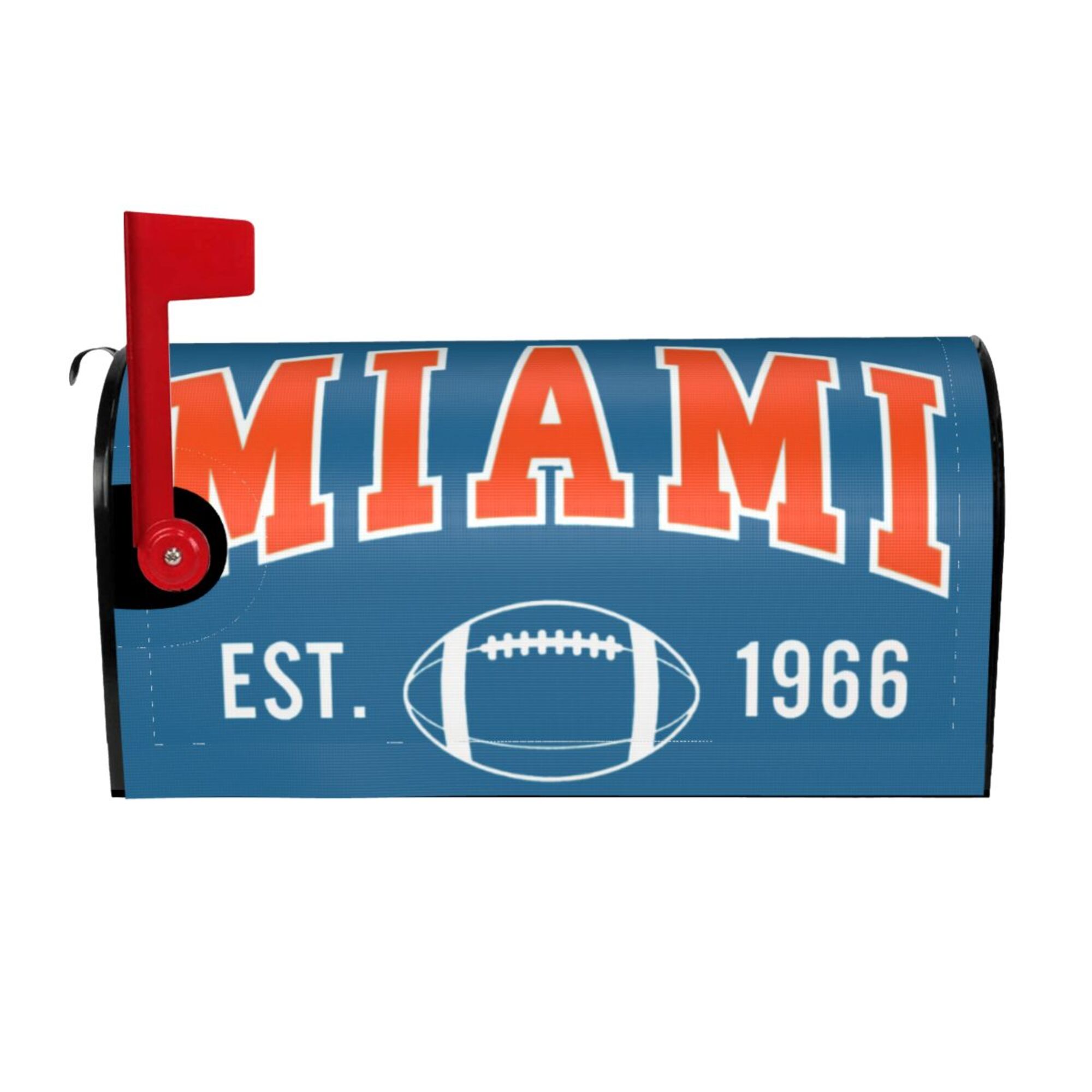 Mia-mi_Dolphins Mailbox Covers Letter Box Cover 21x18 In In Magnetic ...