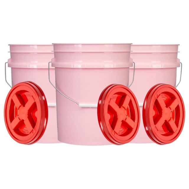 MiaHltTia 5 Gallon Food Grade BPA Made in USA Plastic Storage Bucket ...
