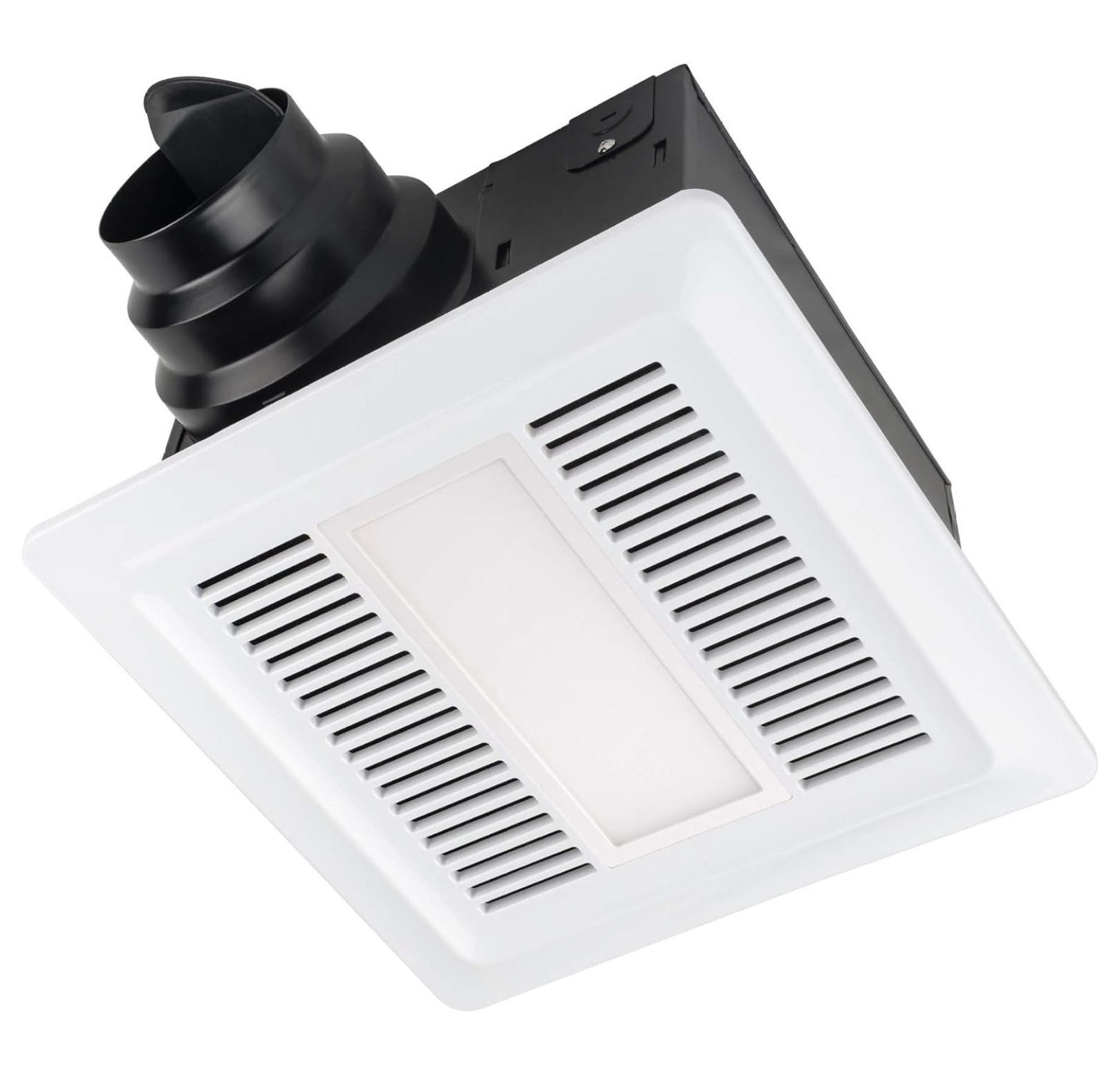 MiaHltTia MBF080L 80 CFM Ultra Quiet 0.3 Sones and HVI Certified Exhaust Fan with LED Lighting ...