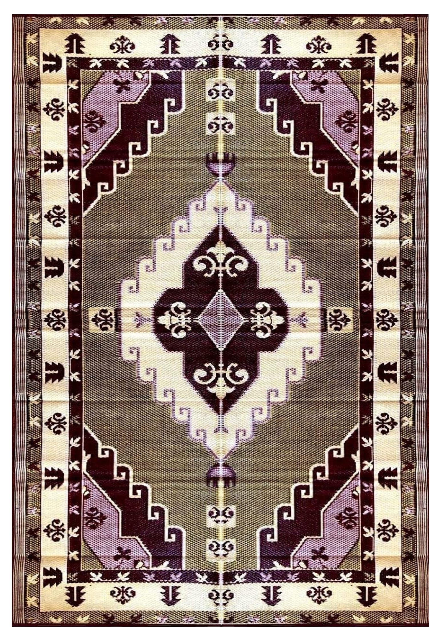 MiaHltTia Outdoor Patio Rugs Clearance 6'x9' (183 cm x 274 cm) Red ...