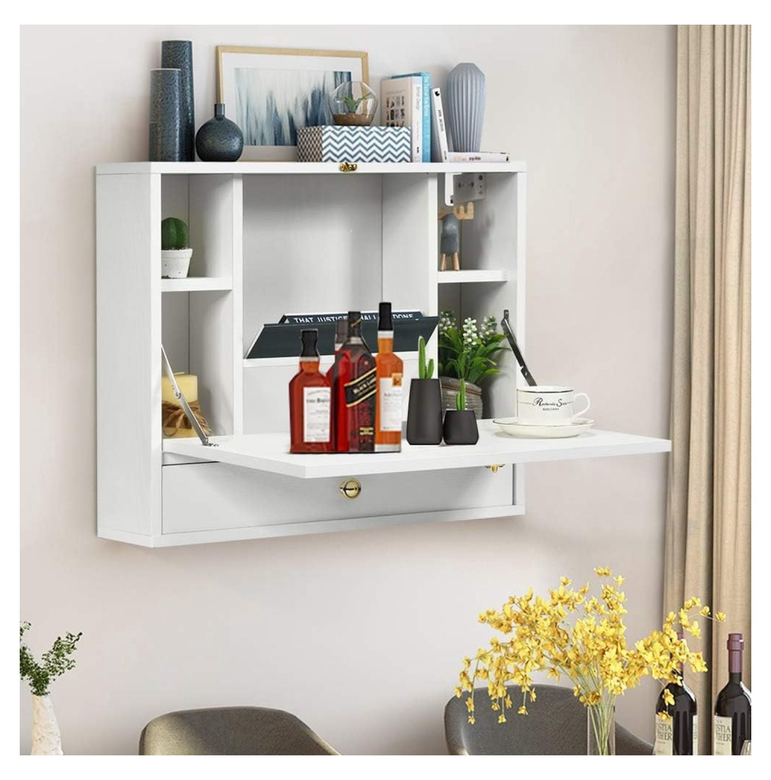 Cabinet Hidden Desk