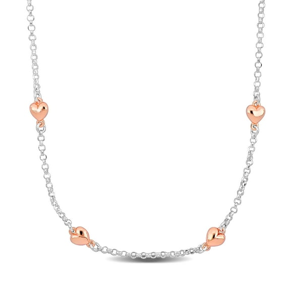 Everly Women's Sterling Silver Necklace - Walmart.com