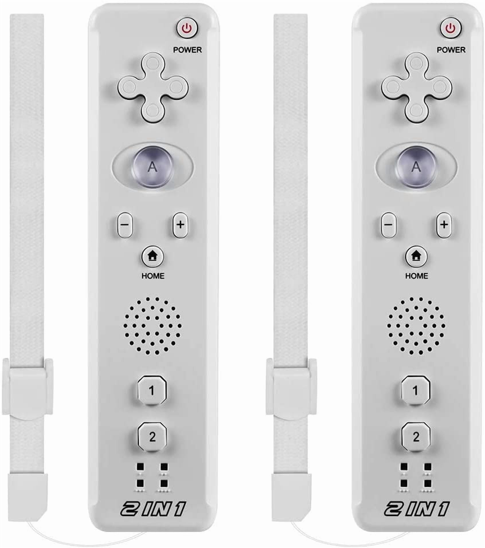 Miadore 2 in 1 Wii Controller Motion Plus 2 Packs, Wii Remote ...